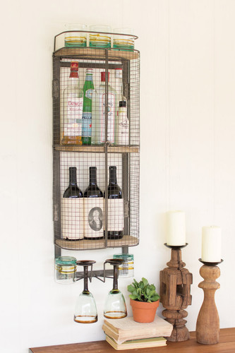 Wire bar storage cabinet | Restoration Lane