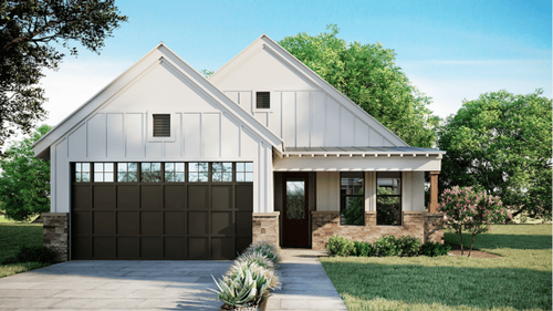 FARMHOUSE STYLE: PRODUCTION FARMHOUSE WITH DUEL ELEVATION PLAN | BE Schaefer Homes