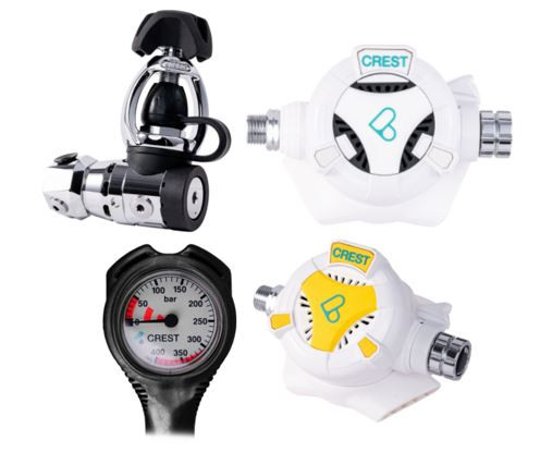 Crest Jupiter Scuba Regulator Set | Official Scubaholic
