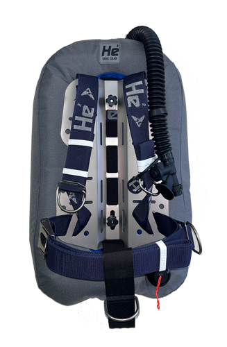 Helium STS30 Single Tank Backplate Wing System BCD | Official Scubaholic