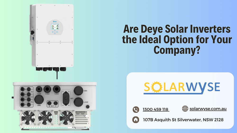 Deye Solar Inverters - Are They Right for Your Business?