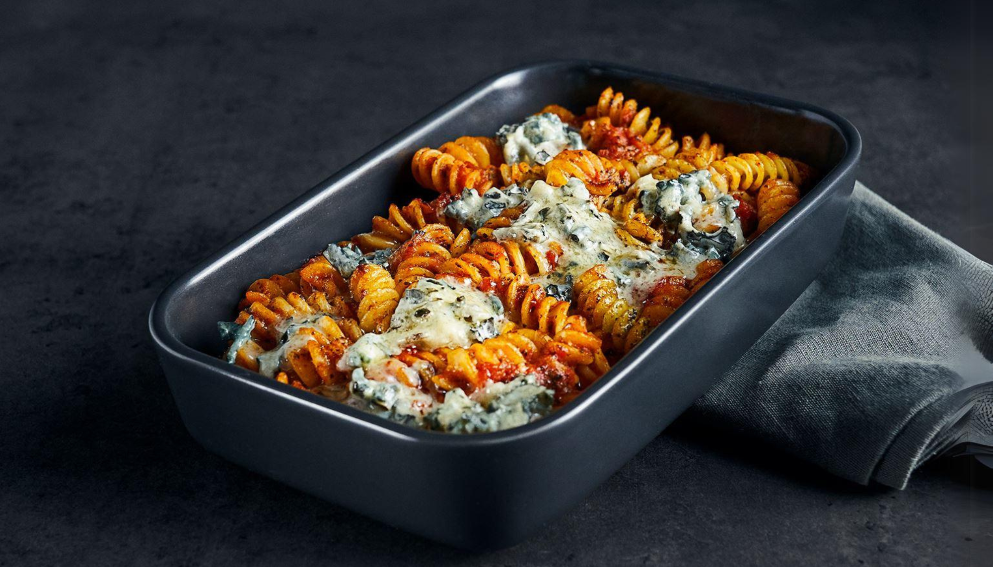 Castello Creamy Blue Cheese Pasta Bake