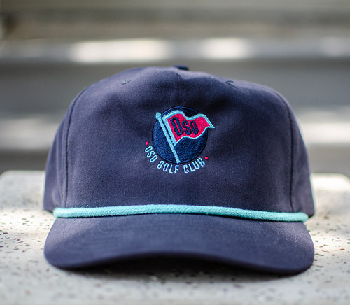 OSO Gold Club Cap - Navy | OSO Coffee Co.
