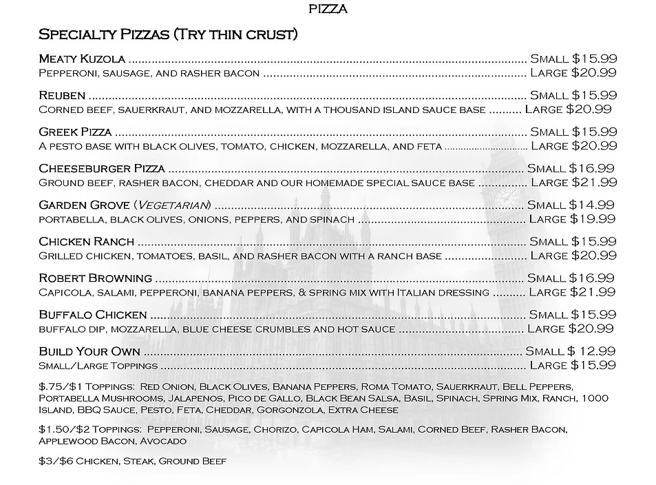 Butler Lunch & Dinner | Chatham Tap