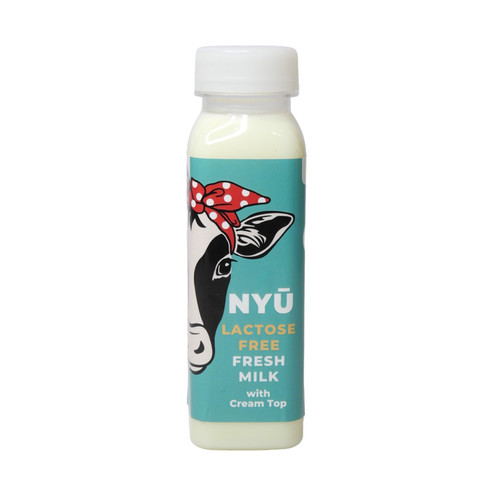 Lactose Free Fresh Milk with Cream on Top | NYU Dairy