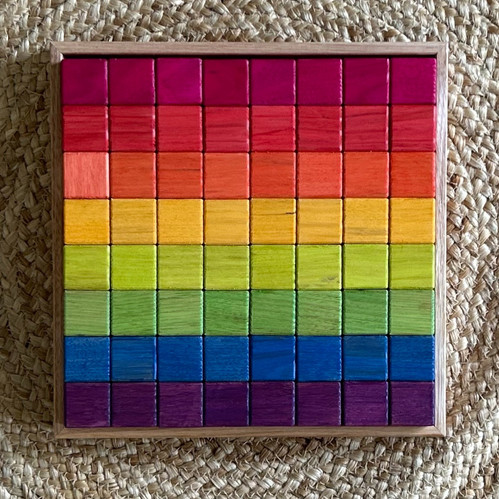 Large coloured block set | Once a Tree