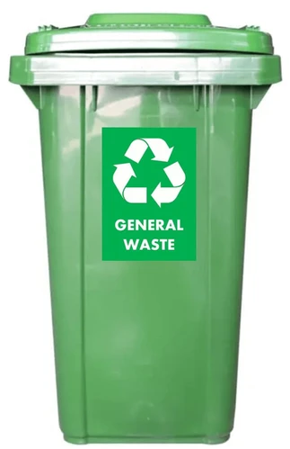 240L Green Wheelie Bin – General Waste Disposal | Spillguard
