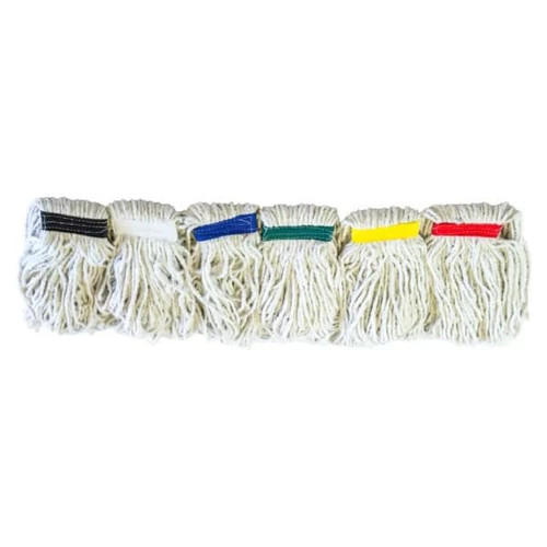 Fan Mop Refill with Color Coded Band 500g - Spillguard Industrial Supplies