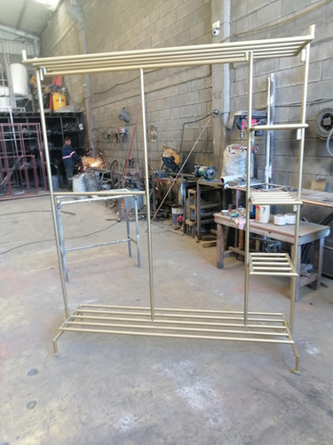 RACK REPISA CON MALETERO Y LATERALES | RACKS "EL GENERAL"