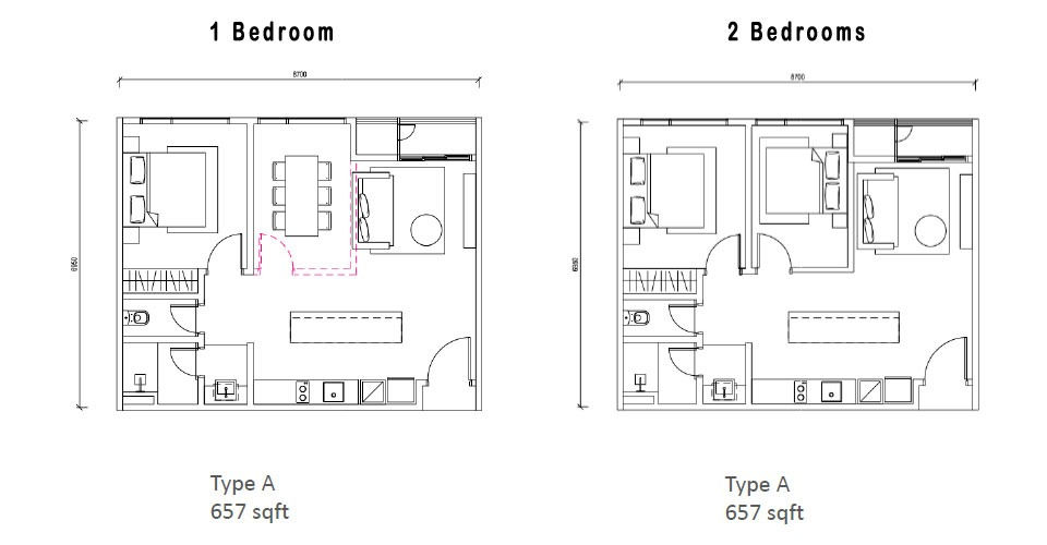 Layout | Quartz WM Henna Residence