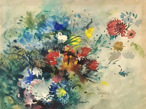 Colorful Boquet - Ralph Farabee | Austin Galleries