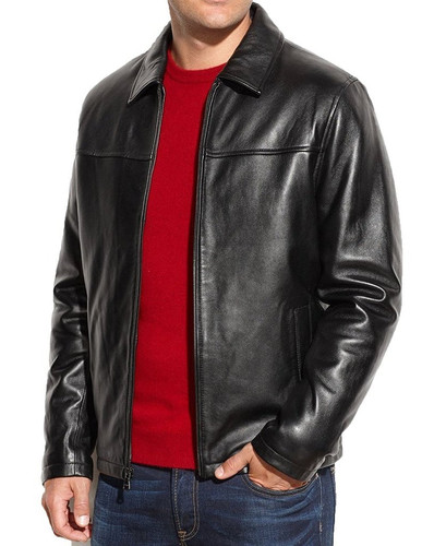 Luis Lambskin Leather Men's Lambskin Leather Jacket | Luis Leather Shop
