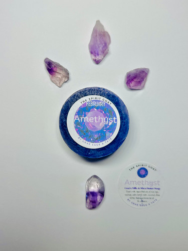 Amethyst ~ February | The Spirit Goat