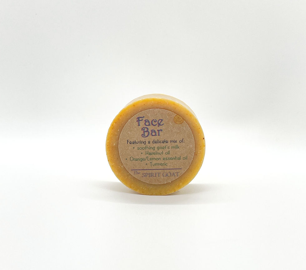 Turmeric Face Bar | The Spirit Goat