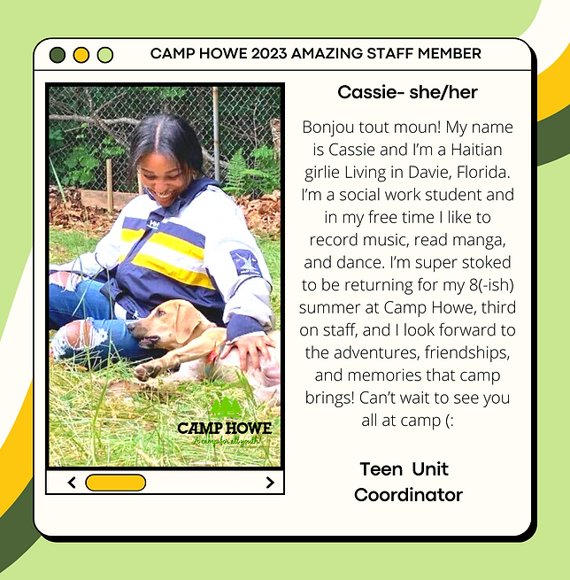 Our Staff | Camp-Howe