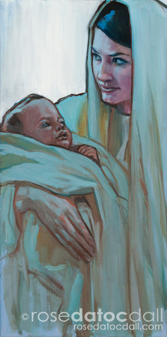 Early Years of the Savior Series | The Art Studio of Rose Datoc Dall