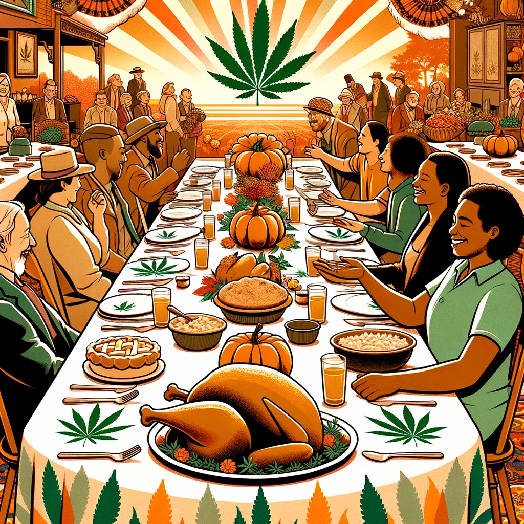 Thanksgiving 2023: Celebrating Over 50% of Americans in Cannabis ...