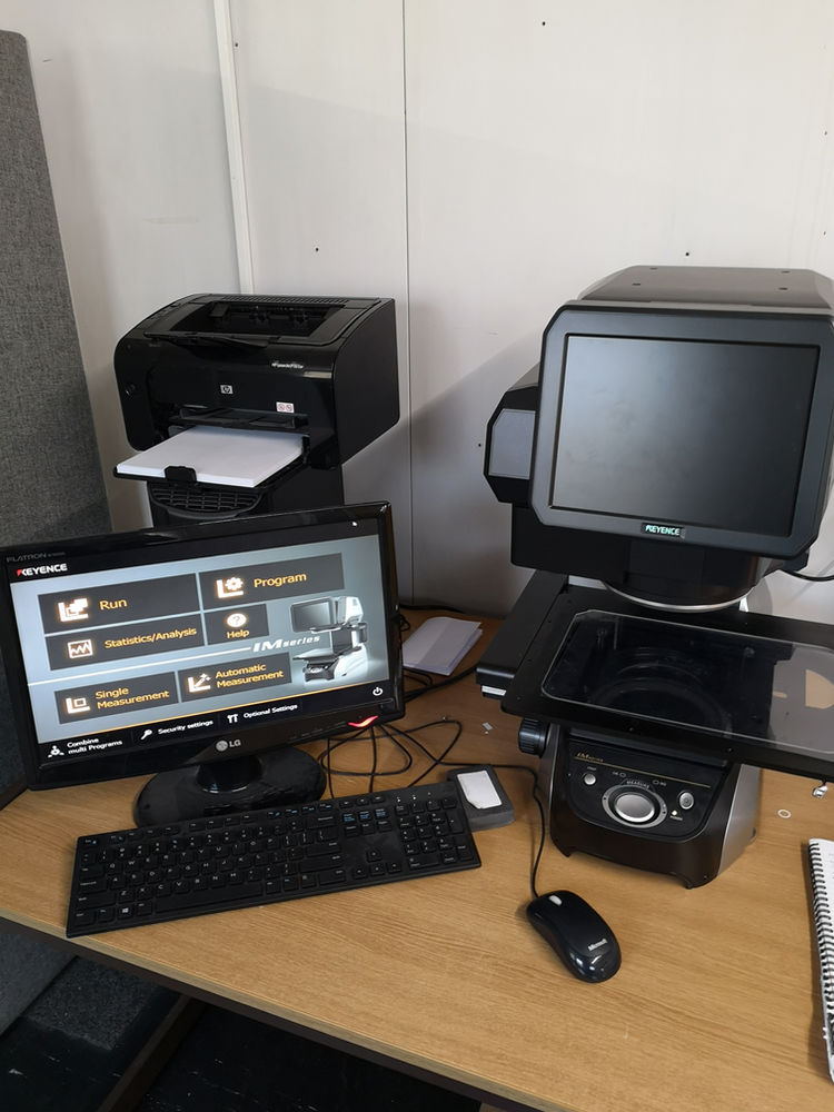 Improved Dimensional Inspection Machine: Keyence IM-7030T