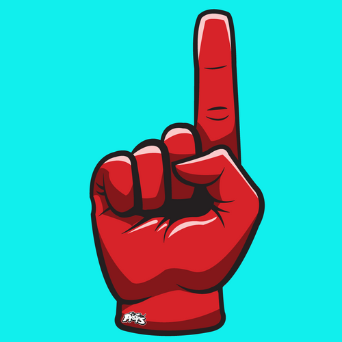 Number One [Hand Gesture] | Big Hand Props