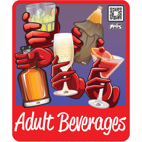 Pack: Adult Beverages | Big Hand Props