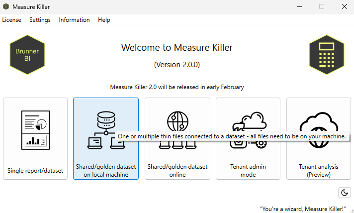 New ways to optimize shared datasets in Power BI (1/2) The offline approach