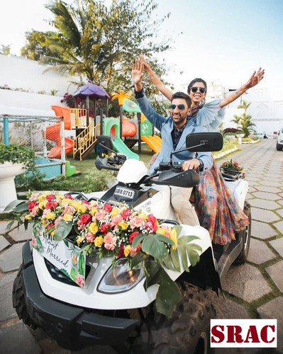 ATV Bike Rental For Wedding Entry, Barat, Events, Groom-Brides Entry ...