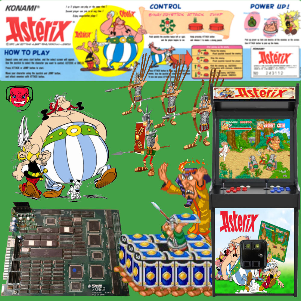 Asterix (Arcade-1992)