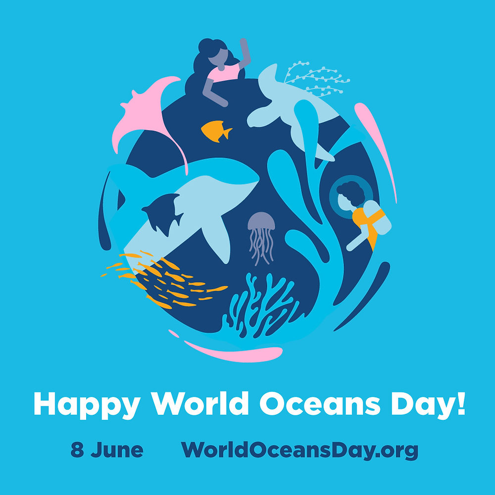 WORLD OCEANS DAY - SATURDAY, 6/8!