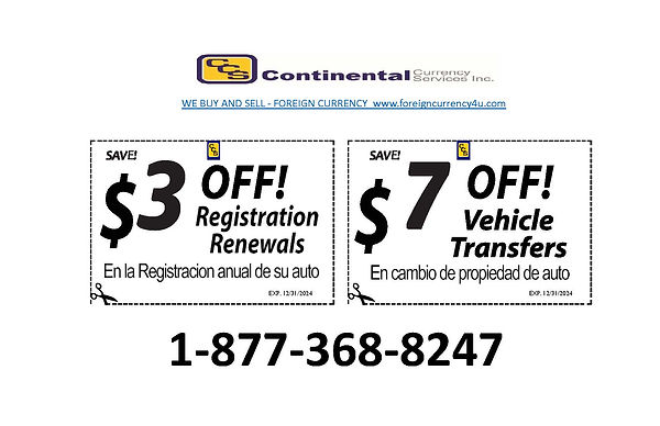 Coupons | Continental Currency