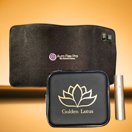 Golden Lotus + Aura Flex Pro | DivineSourceWellness