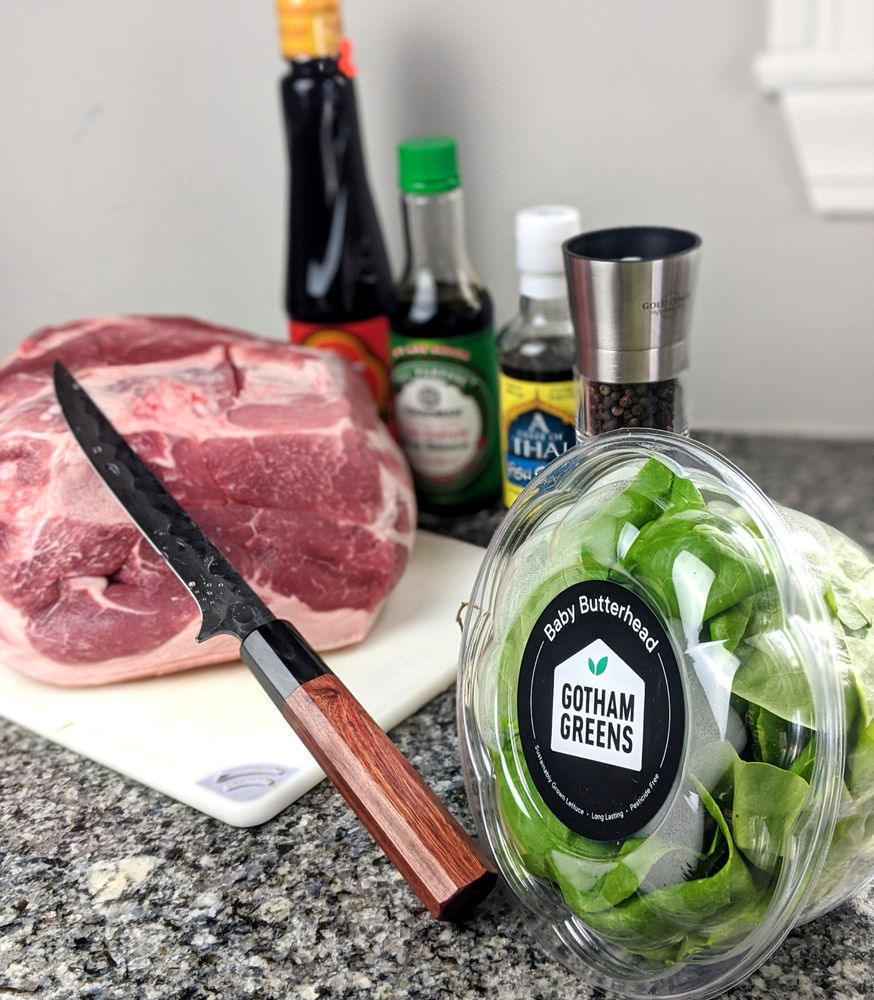 Thai Pork Jerky Lettuce Cups