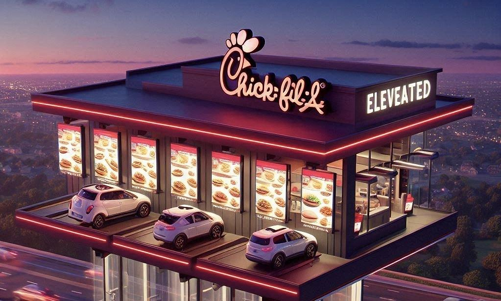 Innovation of the Day: Chick-fil-A's Elevated Drive-Thru Concept Could ...