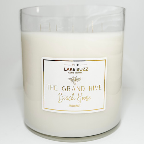 The Grand Hive 250 oz Soy Candle | Lake Buzz Candles