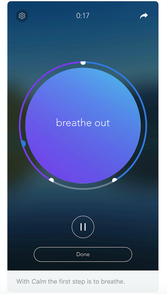 Calm : iPhone App of the Year 2017