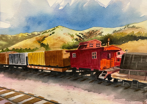 SOLD: Brightside Train Yard | jennahobbsportfolio