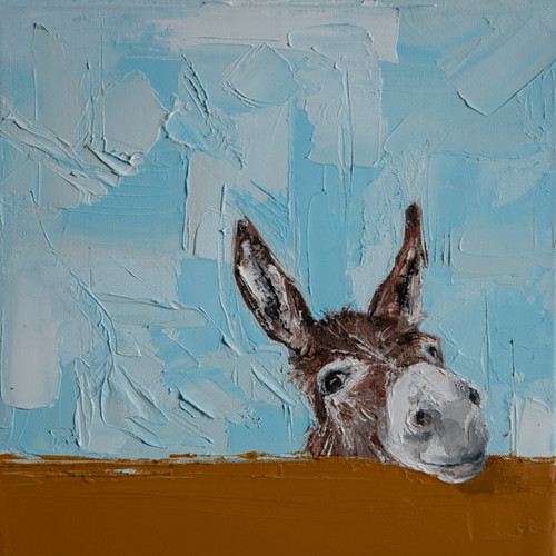 Cheeky Donkey (Print) | charlottestrawbridge
