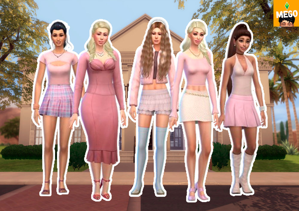 Scream queens cc (Sims 4)