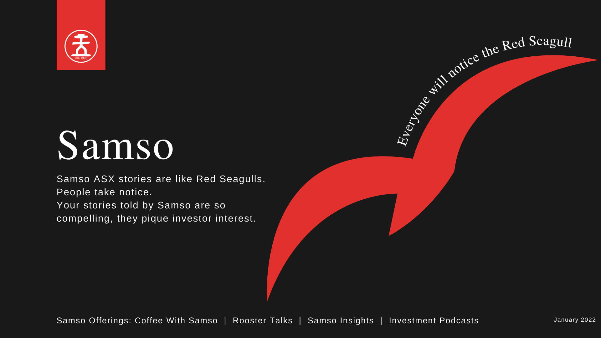 Samso's brochure | Samso Australia