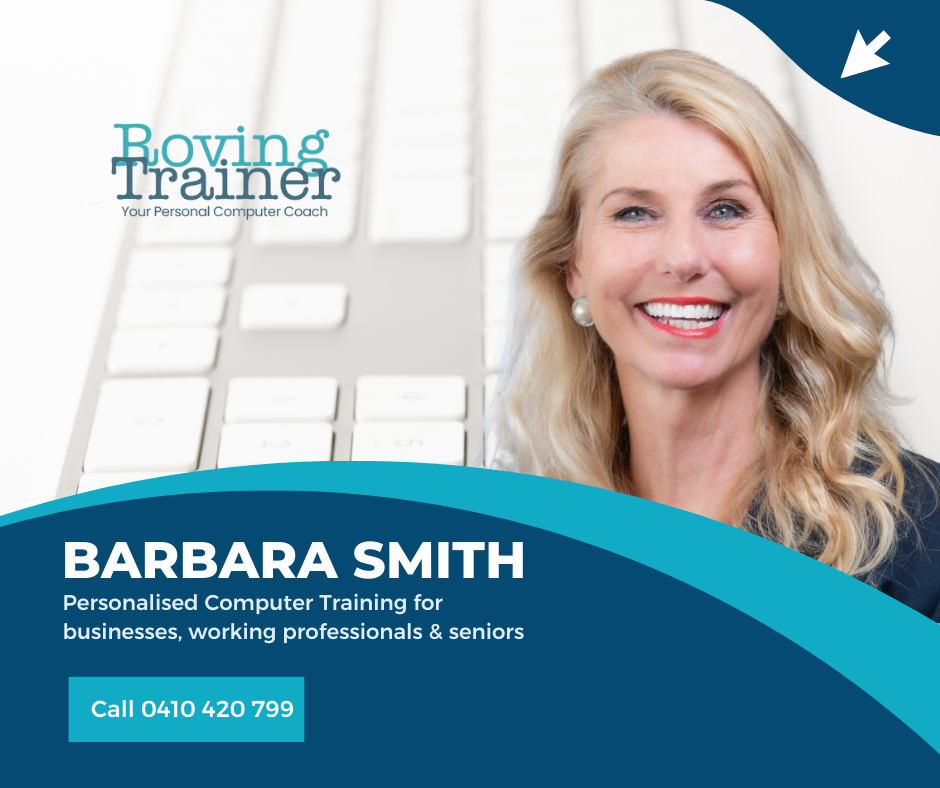 Home | The Roving Trainer provides Computer and Mobile Device Training in Australia