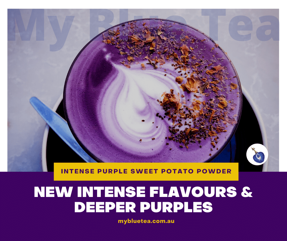 Shop Purple Sweet Potato Powder | My Blue Tea