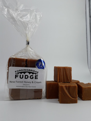 Honey & New Forest Cream150g bag | Fordingbridge Fudge