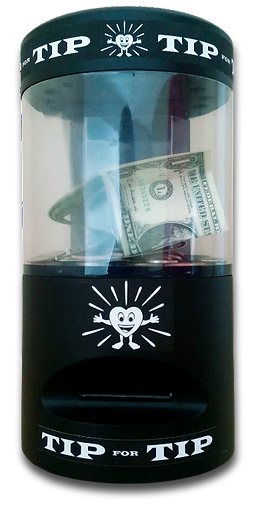 Best Tip Jar | Coupon Dispenser | Increase Tipping | Customer Rewards