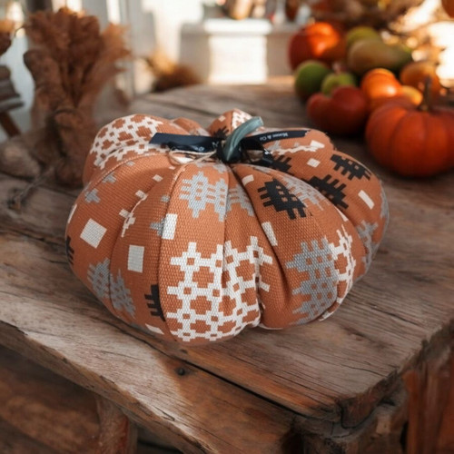 Giant Welsh Tapestry Blanket design Pumpkins | Moose & Co.