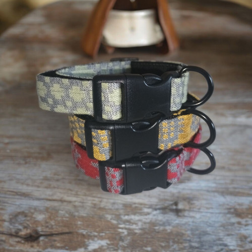 Welsh Tapestry blanket design dog collars | Moose & Co.
