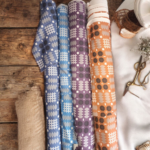 Welsh tapestry Printed fabric | Moose & Co.