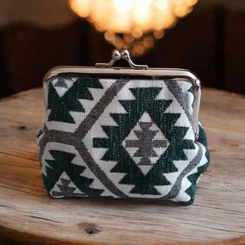 Aztec Tapestry design coin purse | Moose & Co.