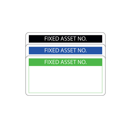 Fixed Asset Labels – Durable Asset Tag Stickers | Griffin Signs