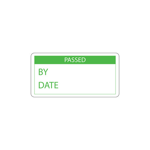 Passed Calibration Labels – Equipment Test Stickers | Griffin Signs