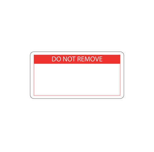 Do Not Remove Labels – Safety & Instruction Stickers | Griffin Signs