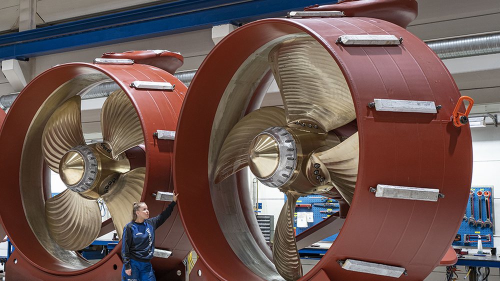 Crew transfer boats, enlarging Houston Ship Channel, new electric thrusters